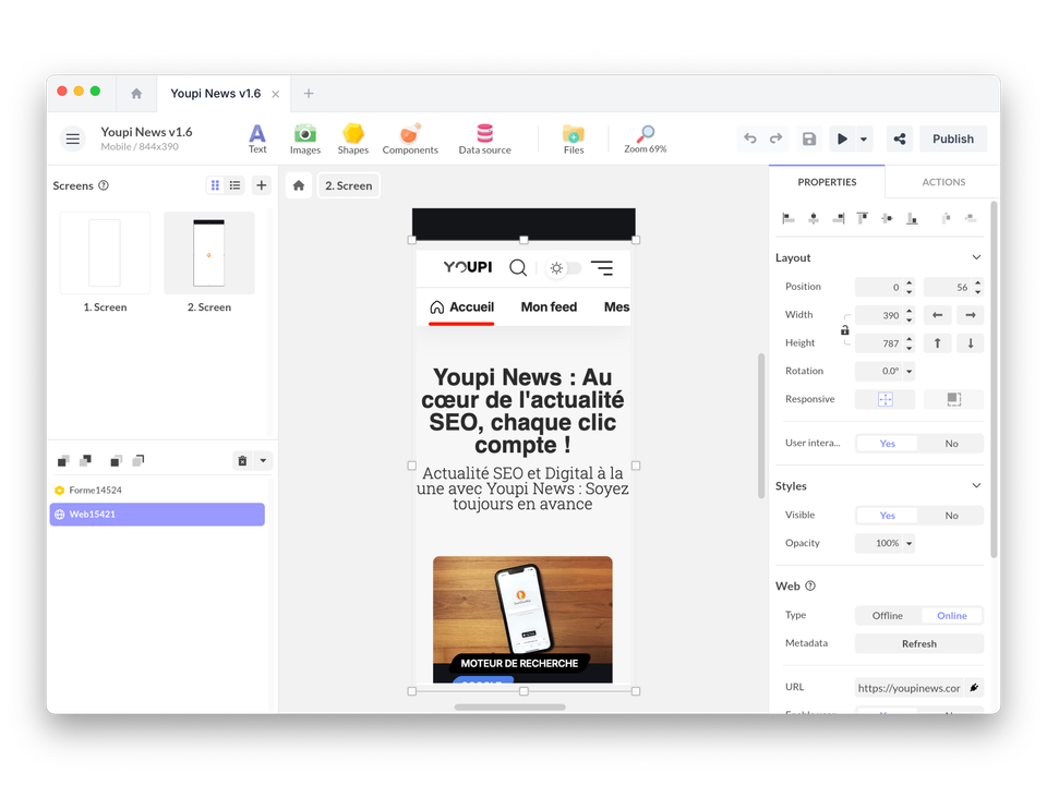 Website to App - Build Your Native App With PandaSuite