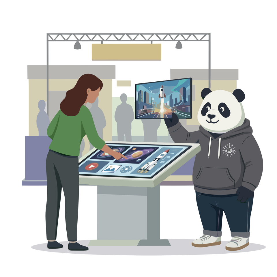 Touch Screen Software for Interactive Experiences - PandaSuite